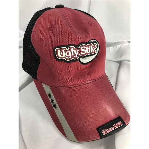 UglyStick | Accessories | Red Ugly Stick Fishing Pole Baseball Hat ...